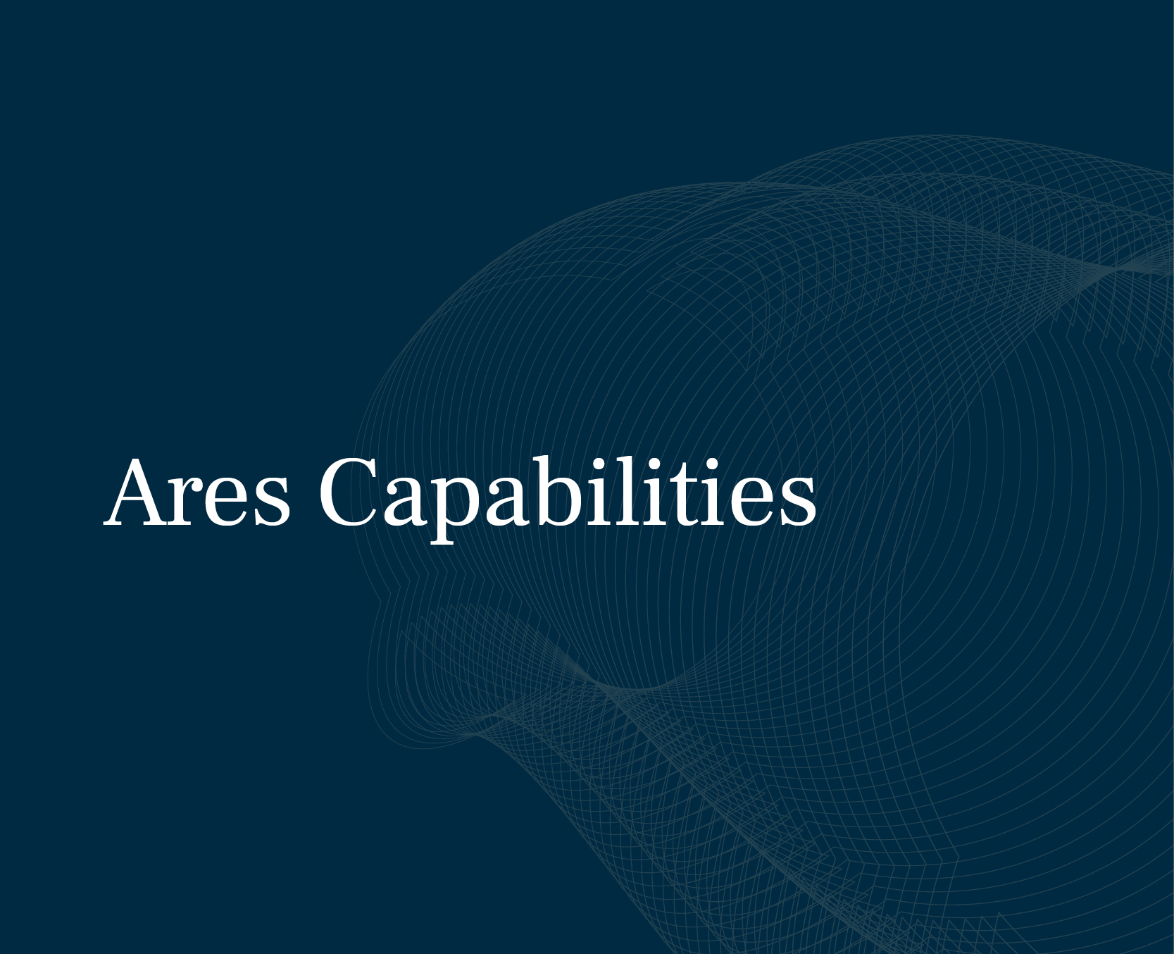 About Us | Ares Wealth Management Solutions